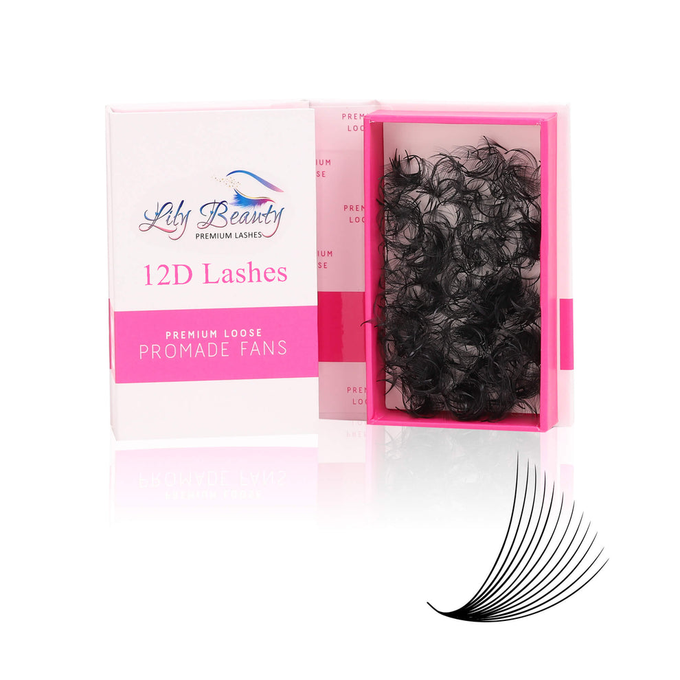Professional Promade 12D Lashes | Ultra Dense Mega Volume – Lily Beauty ...