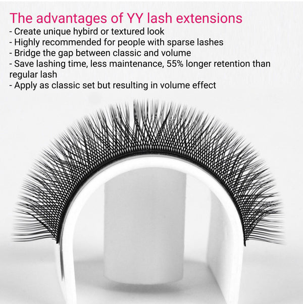 YY Lash Extensions | Fuller Look with Soft Wispy Texture – Lily Beauty ...